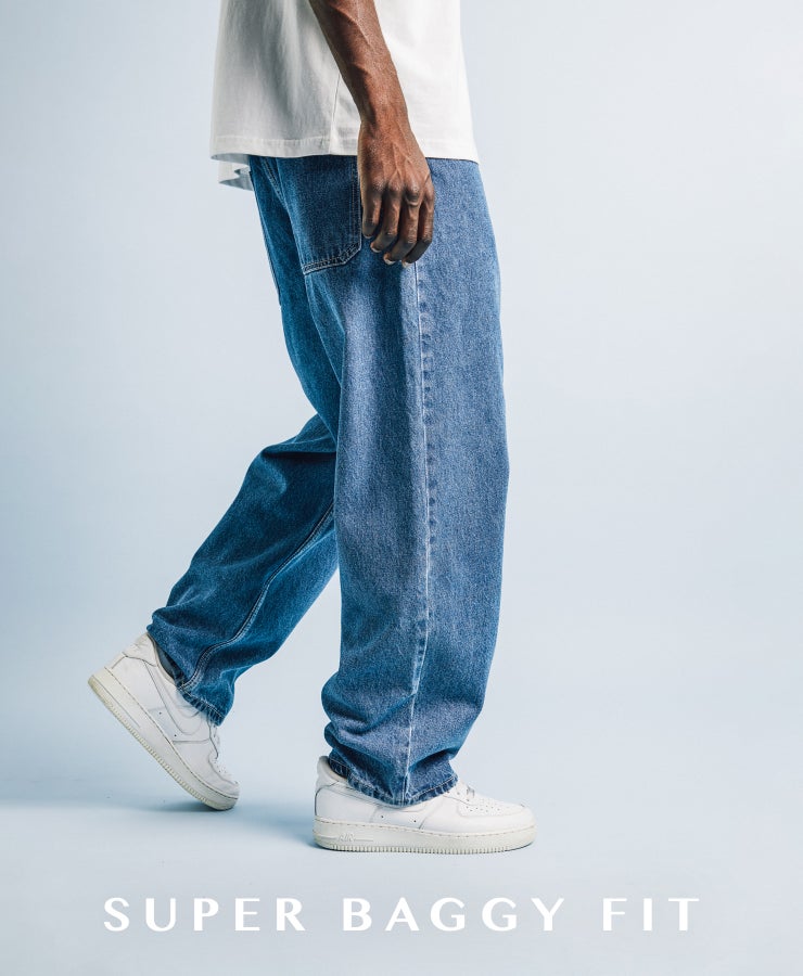 Shop Men's Jeans | Baggy and Relaxed Fits | Hallensteins NZ