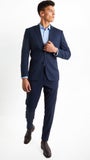 Slim Stretch Suit in Navy | Hallenstein Brothers