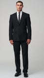The Slim Suit in Black | Hallenstein Brothers
