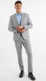 Hash Slim Fit Suit in Grey | Hallenstein Brothers