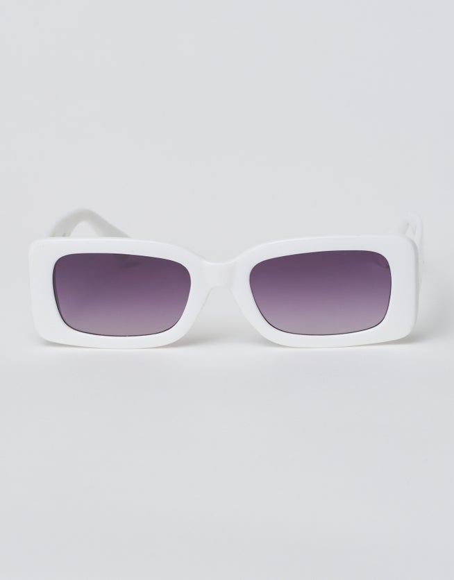 Nico Sunglasses in White | Hallensteins NZ