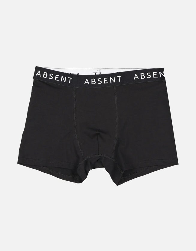 Plain Cotton Stretch Boxers in Black | Hallensteins NZ