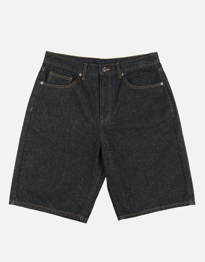 Baggy Fit Jorts in Dark Raw | Hallensteins NZ