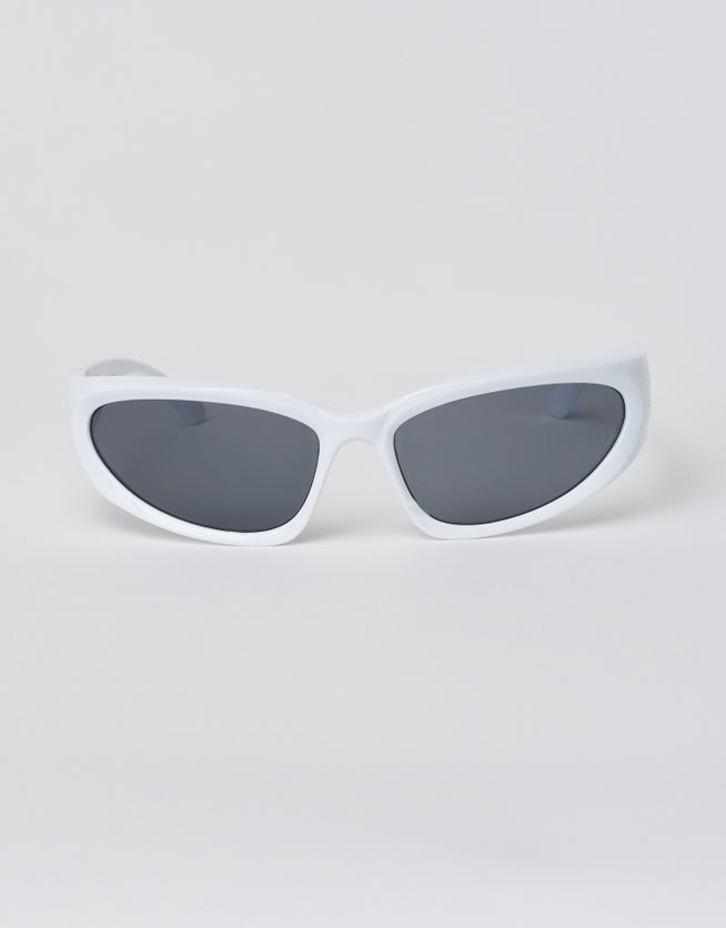 Zayn Sunglasses in White | Hallensteins US